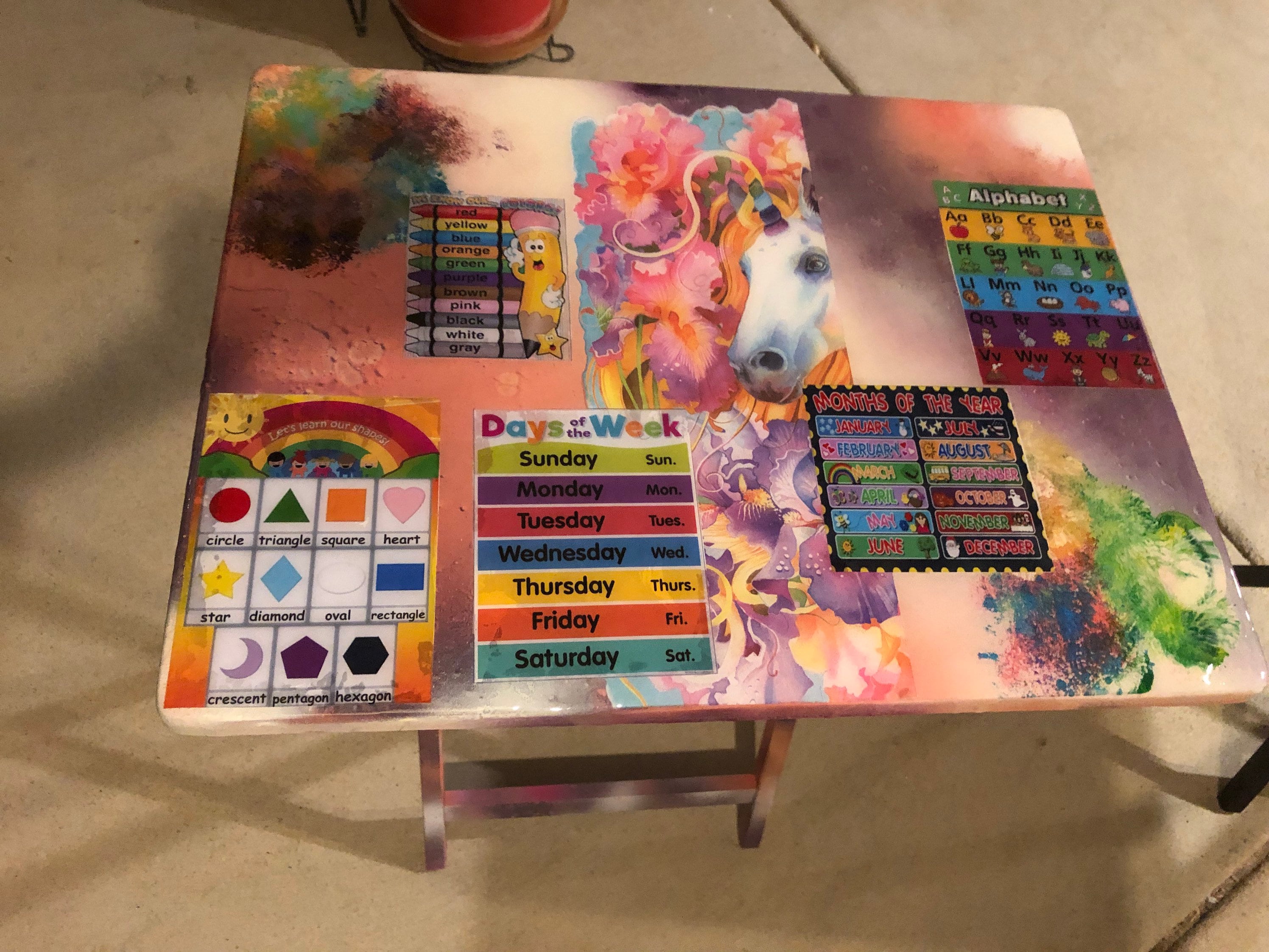 Custom Personalized Tv Table/tray - Etsy