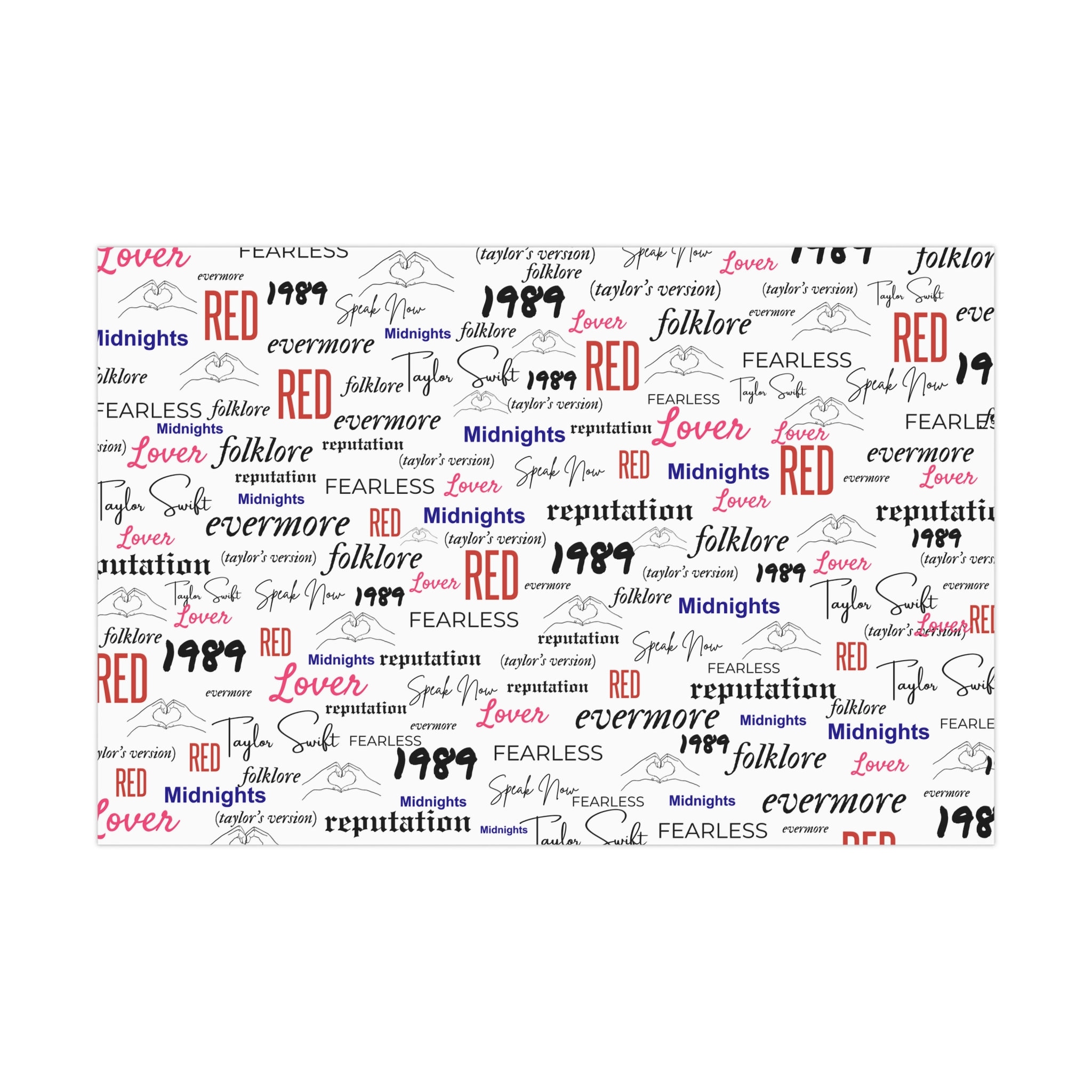 Taylor Swift Wrapping Paper Eras Tour Gift Paper Taylor - Etsy