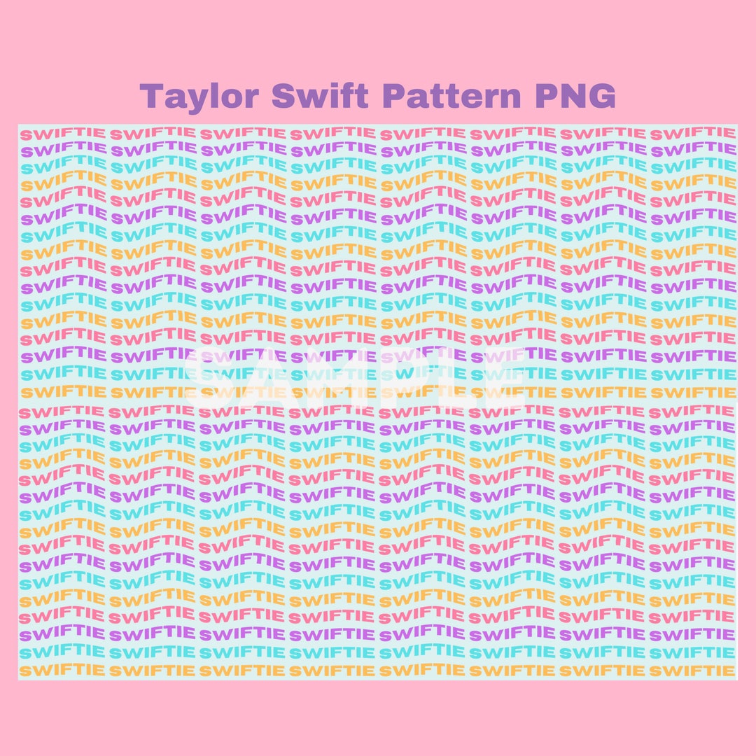 Taylor Swift Digital Seamless File Sublimate Pattern Fabric Etsy