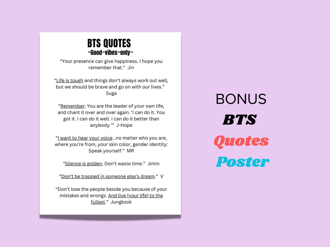BTS Coloring Book Bts Digital Download Bts for Youth Bts - Etsy