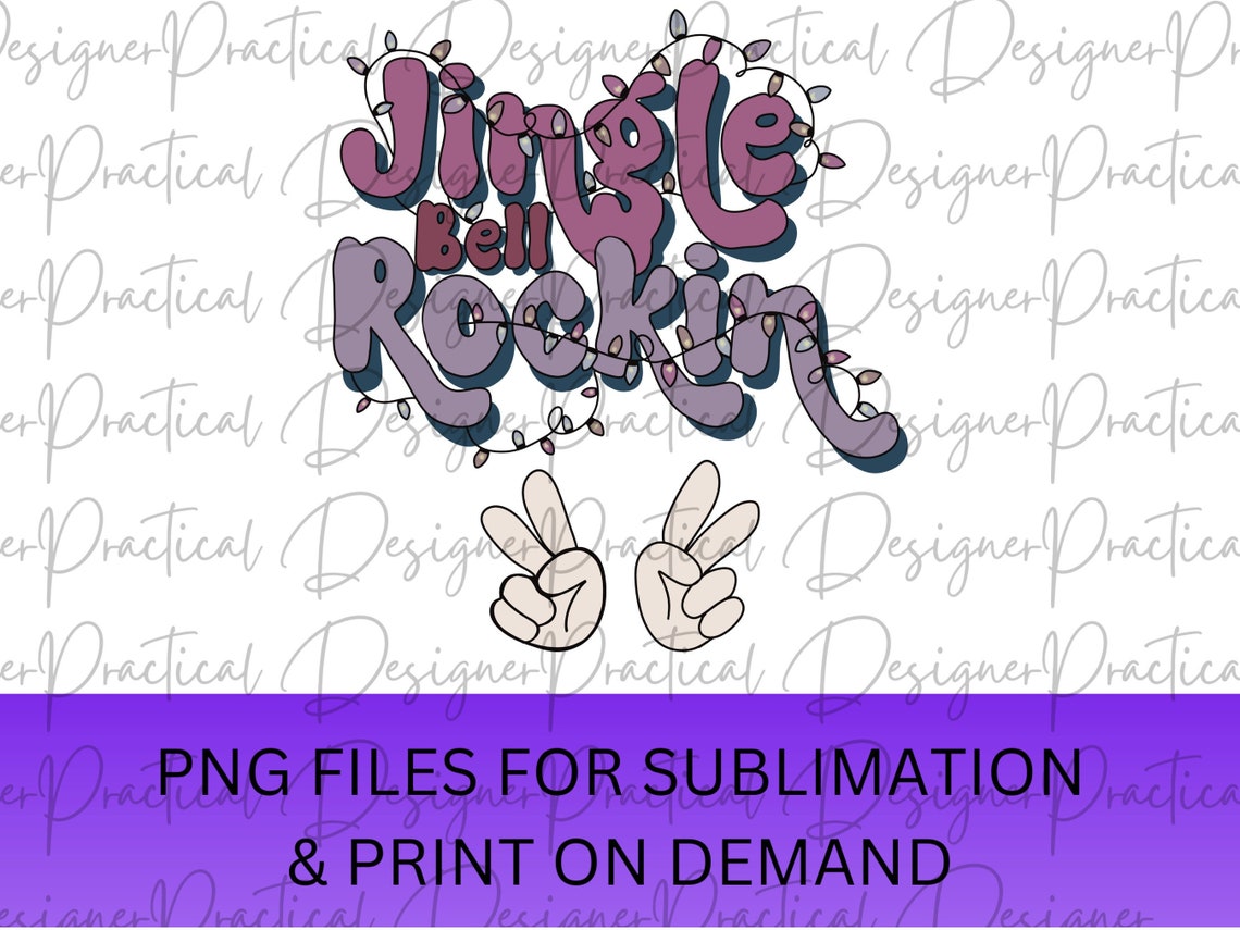 Jingle Bell Rocking PNG Christmas PNG Merry Christmas PNG T - Etsy