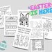 Easter Colouring Pages, 20 Pages, Kids Easter Activities, Easter ...