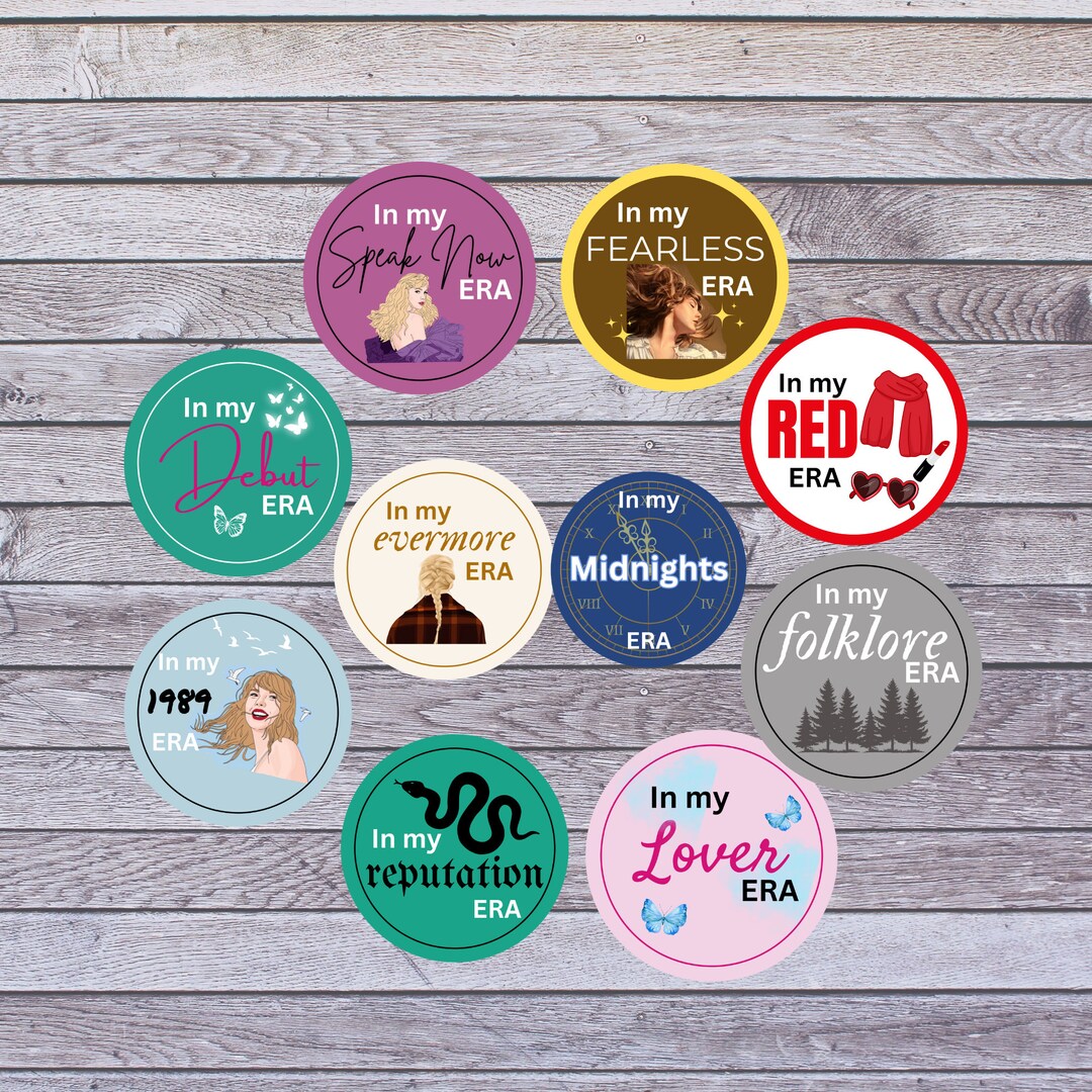 Taylor Eras Albums Party Photo Booth Props, Swiftie Party Decor ...