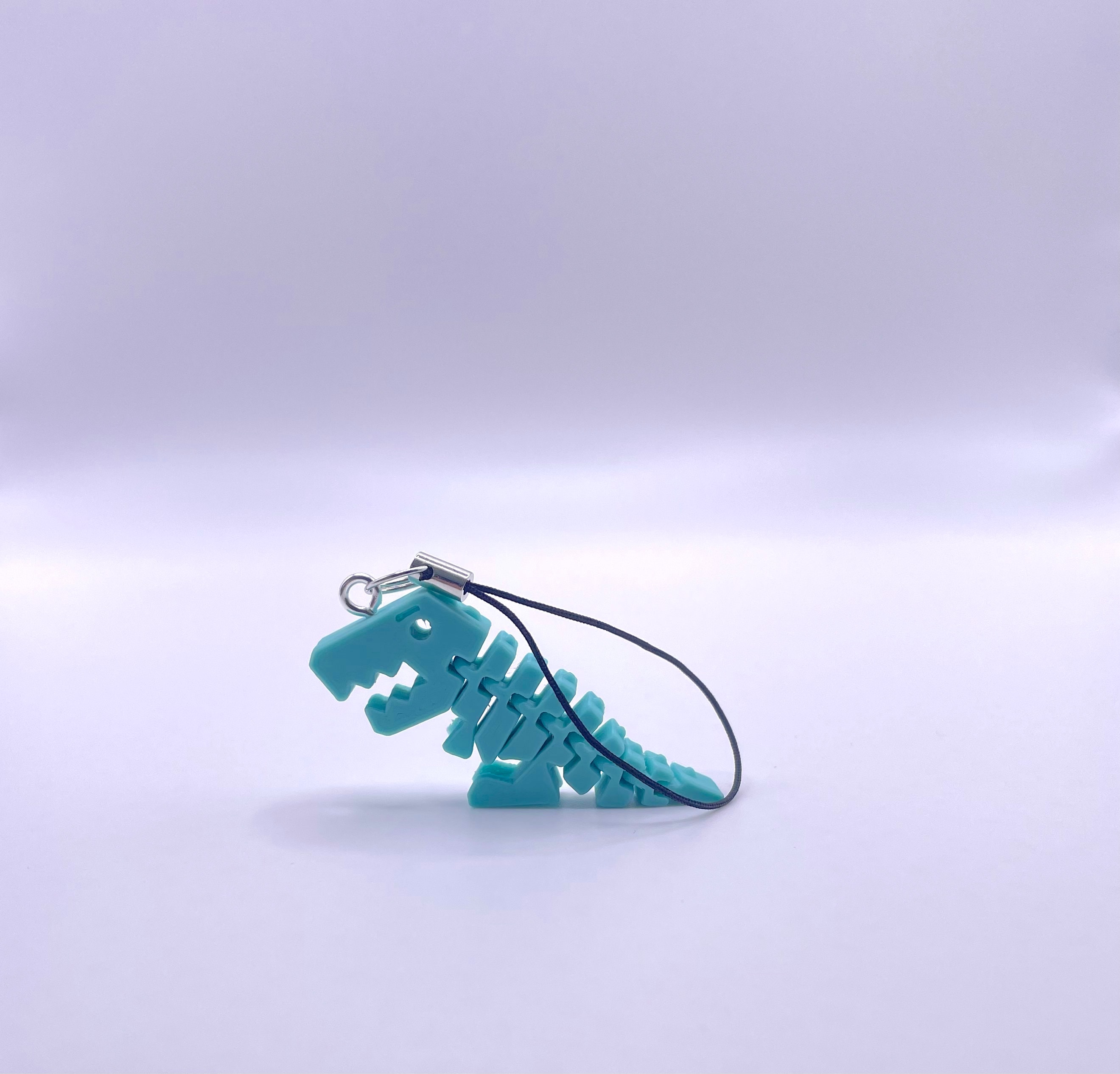 Flexi T-rex Dinosaur Keychain 3D Printed Keychain Dino - Etsy