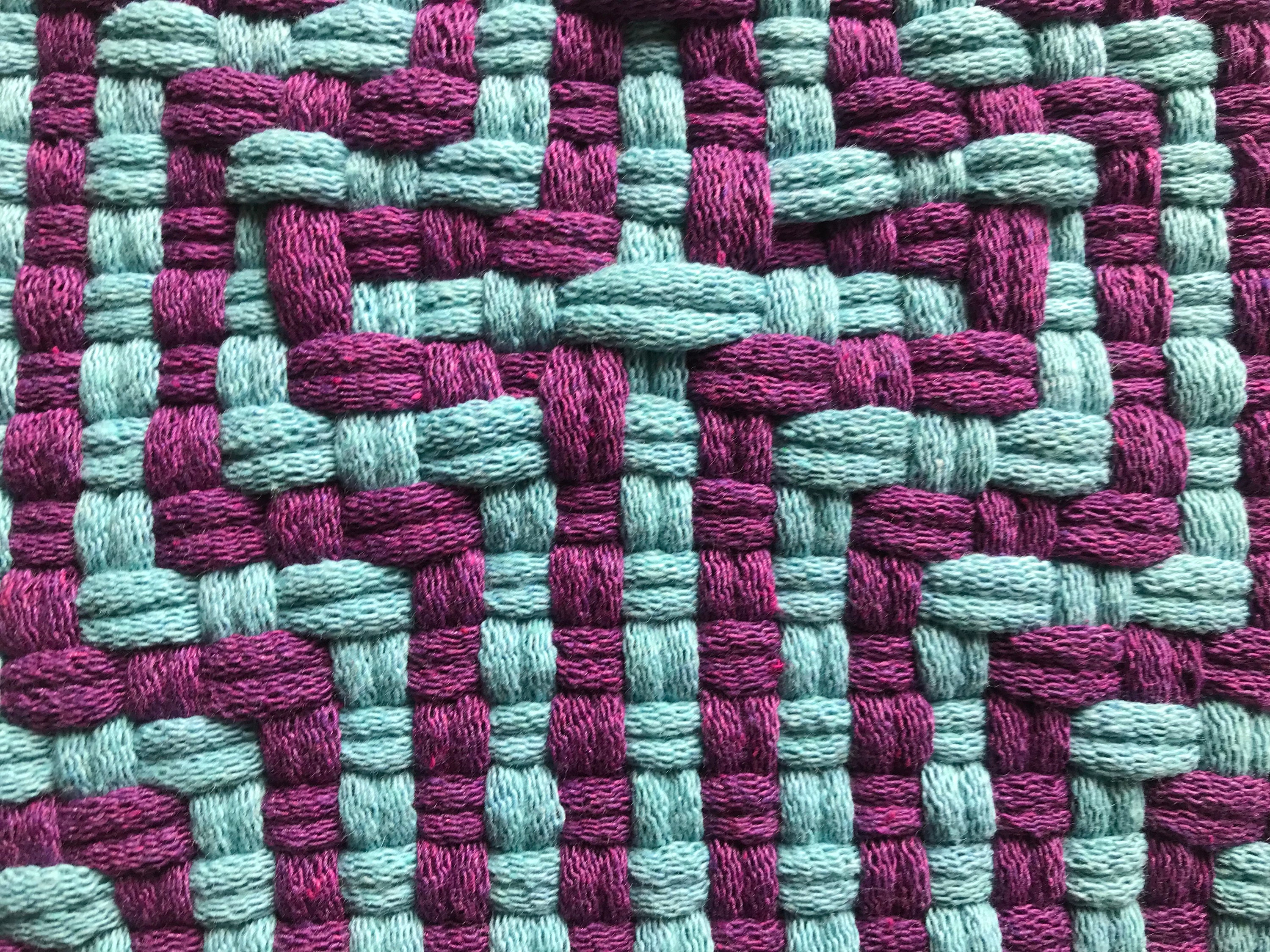 Easter Large 8” Square Trivet / Potholder—“cross 2 Design” -100% Cotton ...