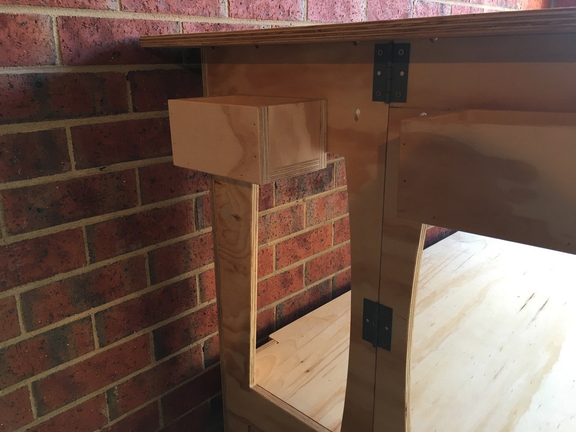 Collapsible Flat-pack Workshop Table/bench - Etsy