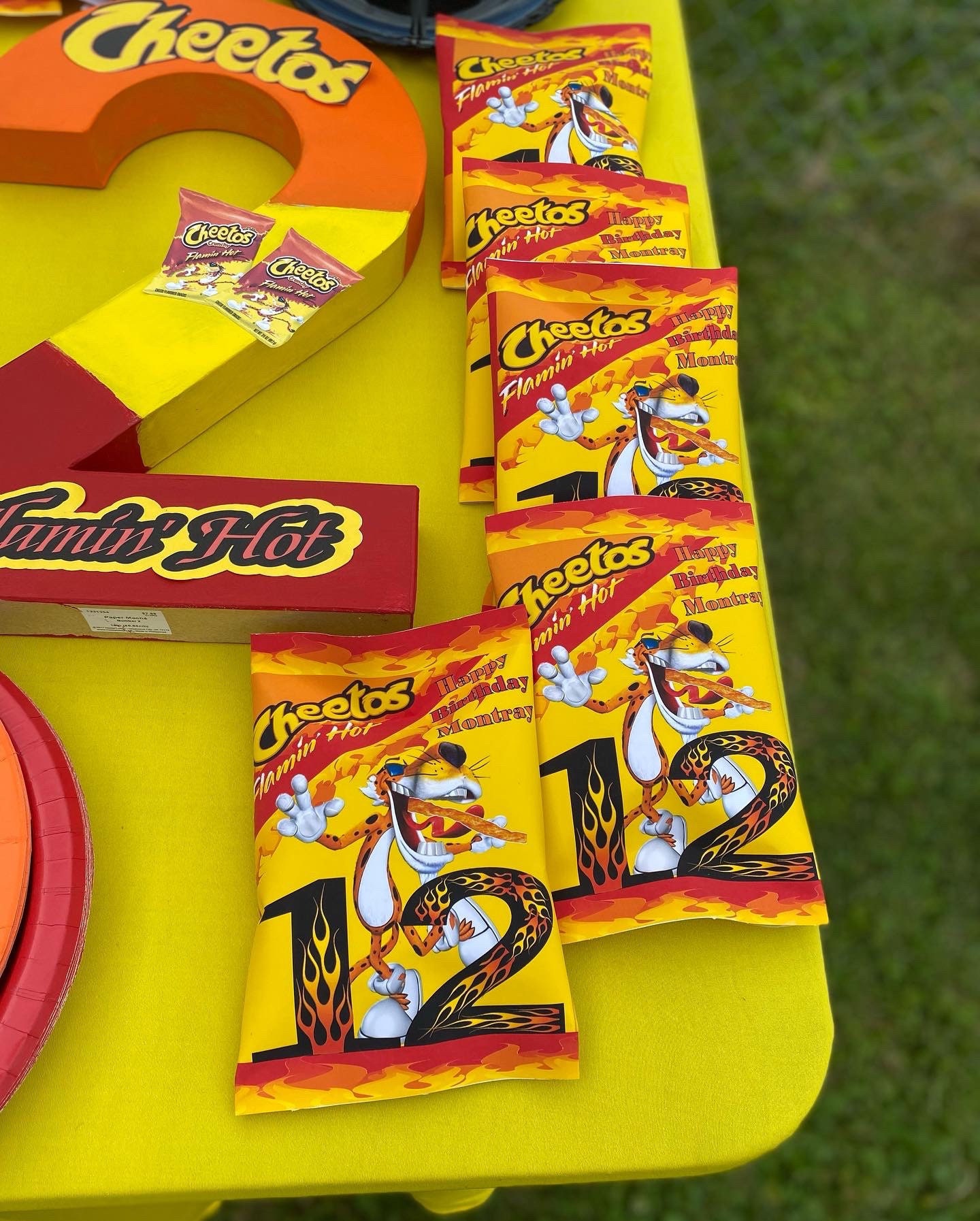 Flamin’ Hot Cheetos Chip Bag - Etsy