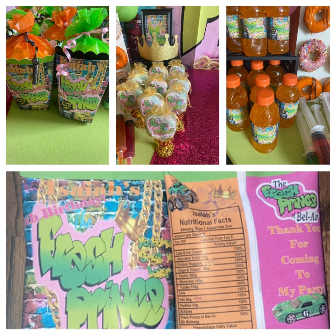 Fresh Prince of Belair Treats package Bundle - Etsy