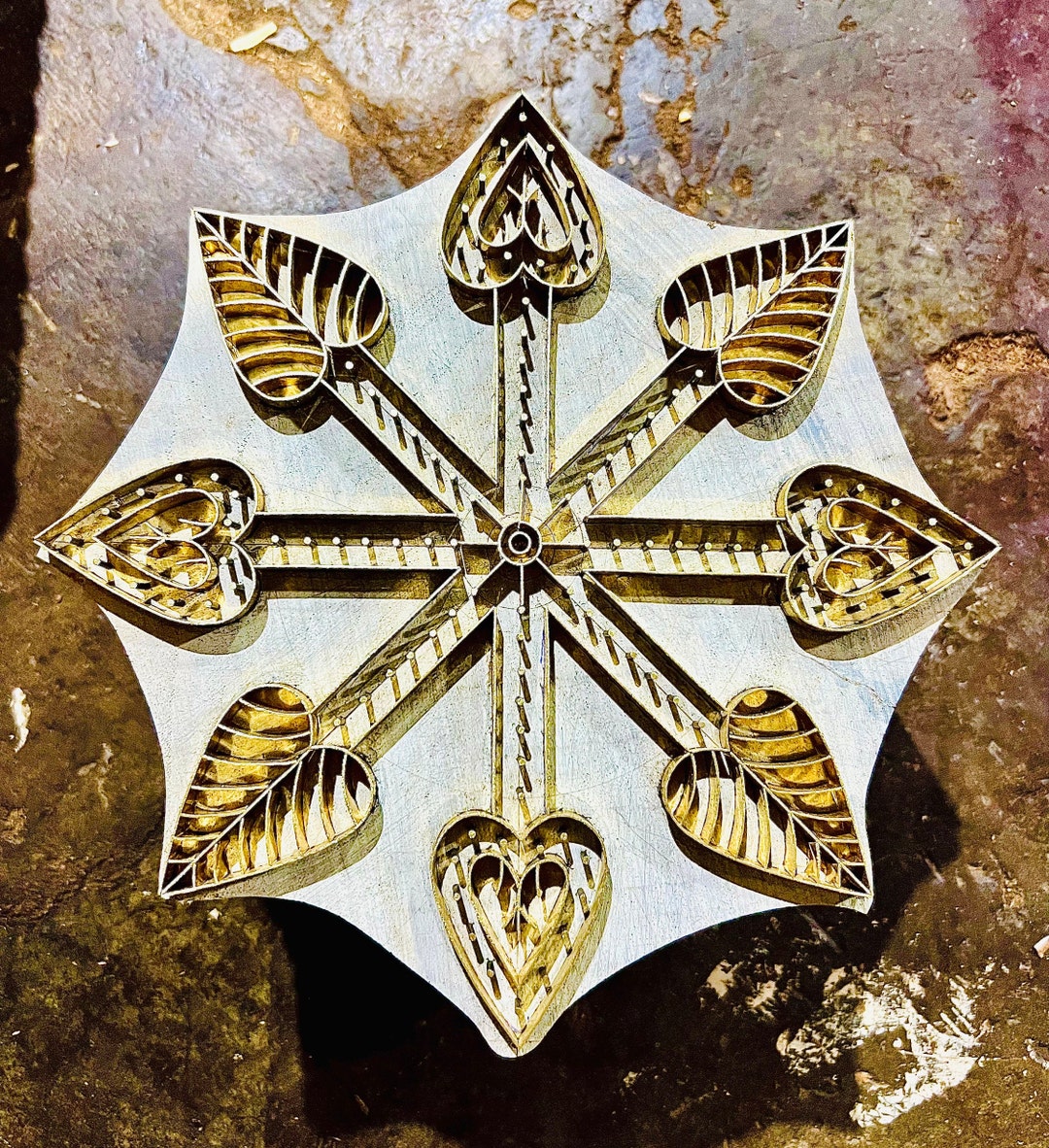 Batik Printing Block Batik Printing Stamp Batik Print Block Indian ...