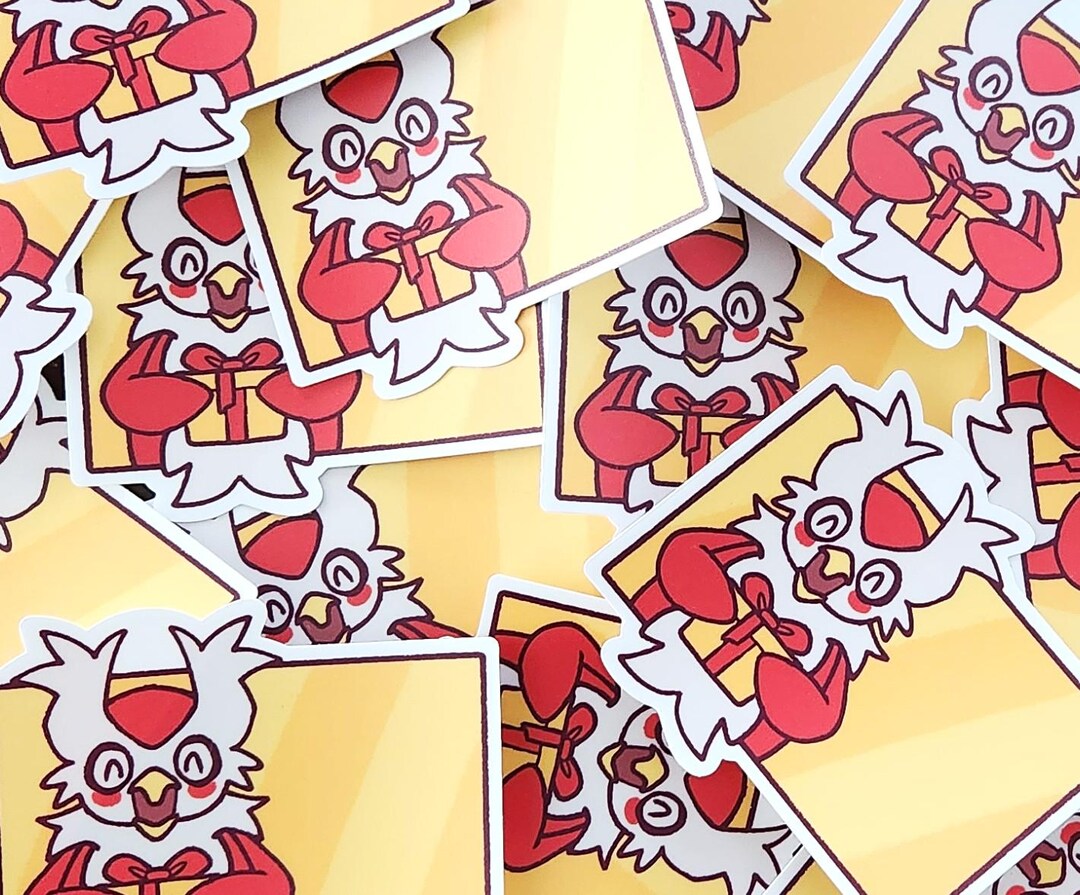 POKEMON | Delibird Gift Sticker - Etsy