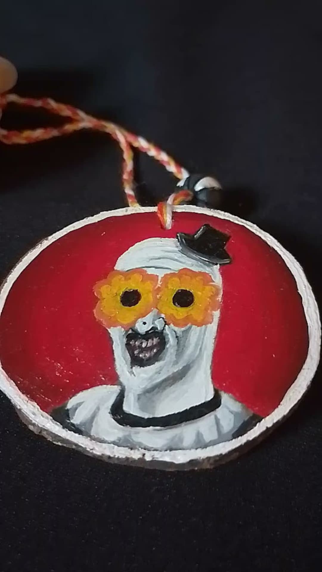 Art the Clown Portrait From the Terrifier Oil Painting Portrait on Wood ...