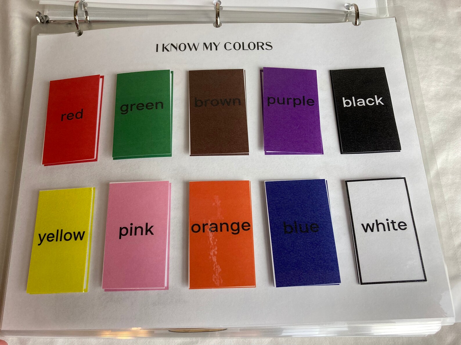 PRESCHOOL LEARNING BINDER Preschool Busy Binder Montessori - Etsy