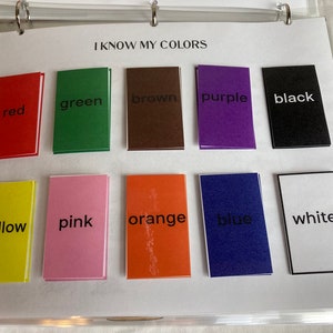 PRESCHOOL LEARNING BINDER, Preschool Busy Binder, Montessori Pre-k Busy ...