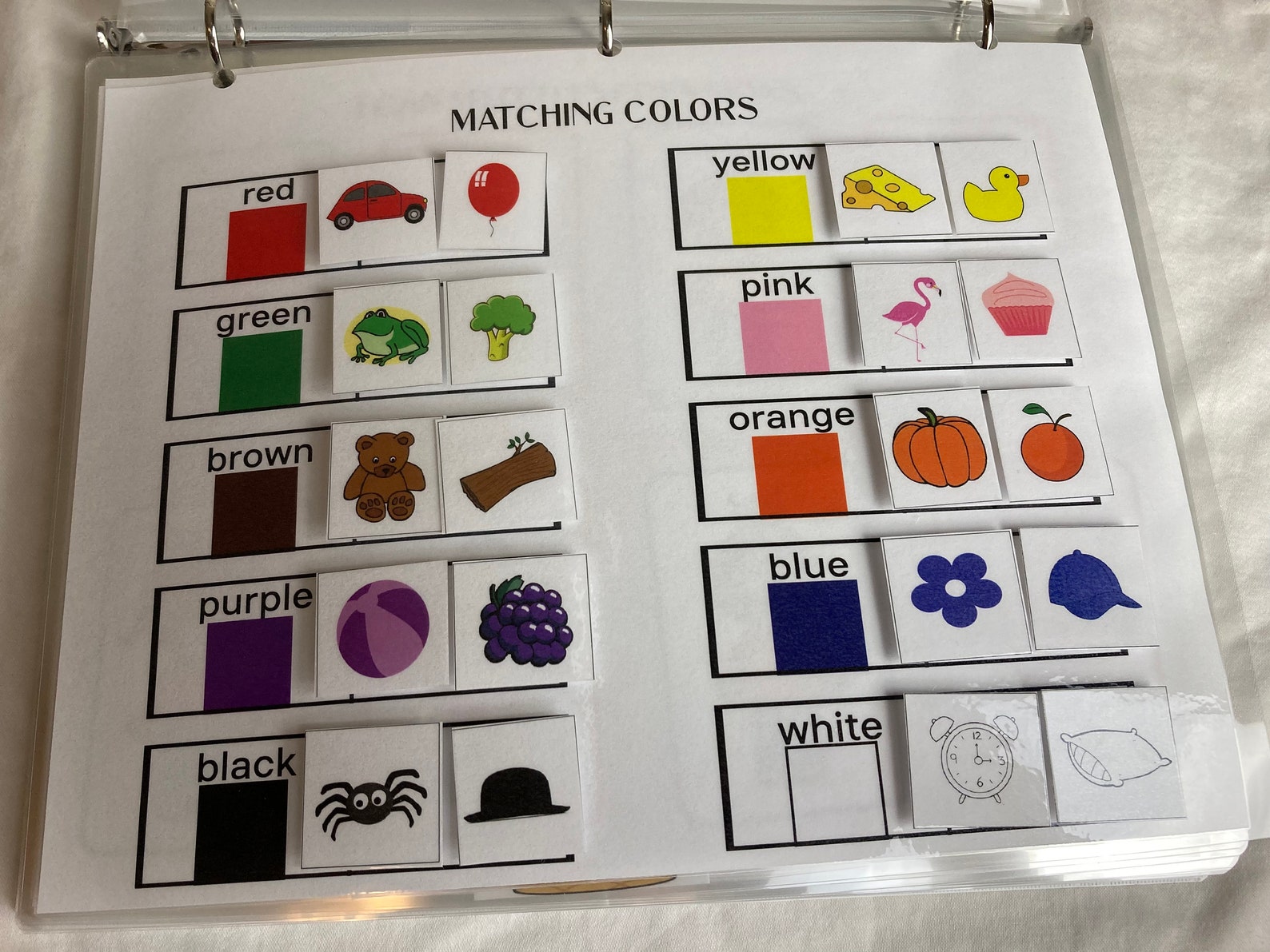 PRESCHOOL LEARNING BINDER Preschool Busy Binder Montessori - Etsy