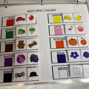 PRESCHOOL LEARNING BINDER, Preschool Busy Binder, Montessori Pre-k Busy ...