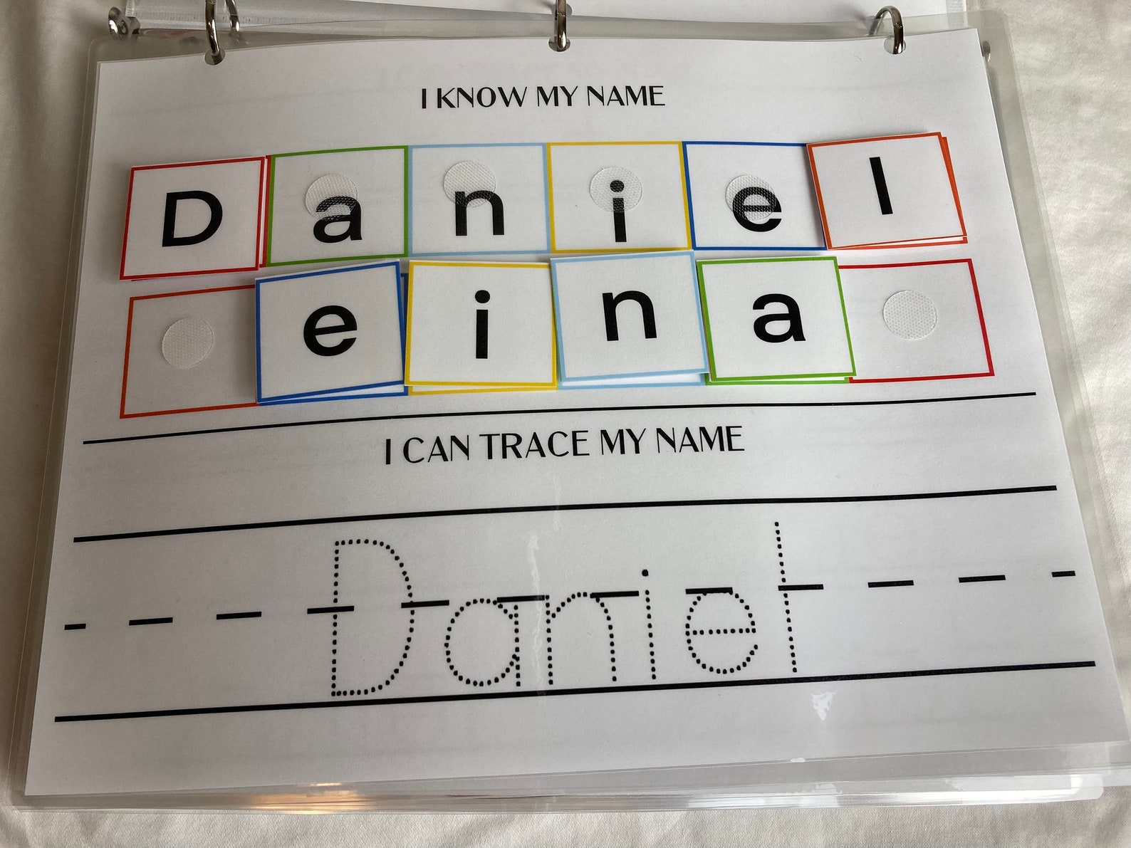 PRESCHOOL LEARNING BINDER Preschool Busy Binder Montessori - Etsy