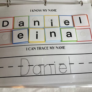 PRESCHOOL LEARNING BINDER, Preschool Busy Binder, Montessori Pre-k Busy ...