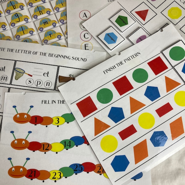 Kindergarten Learning - Etsy