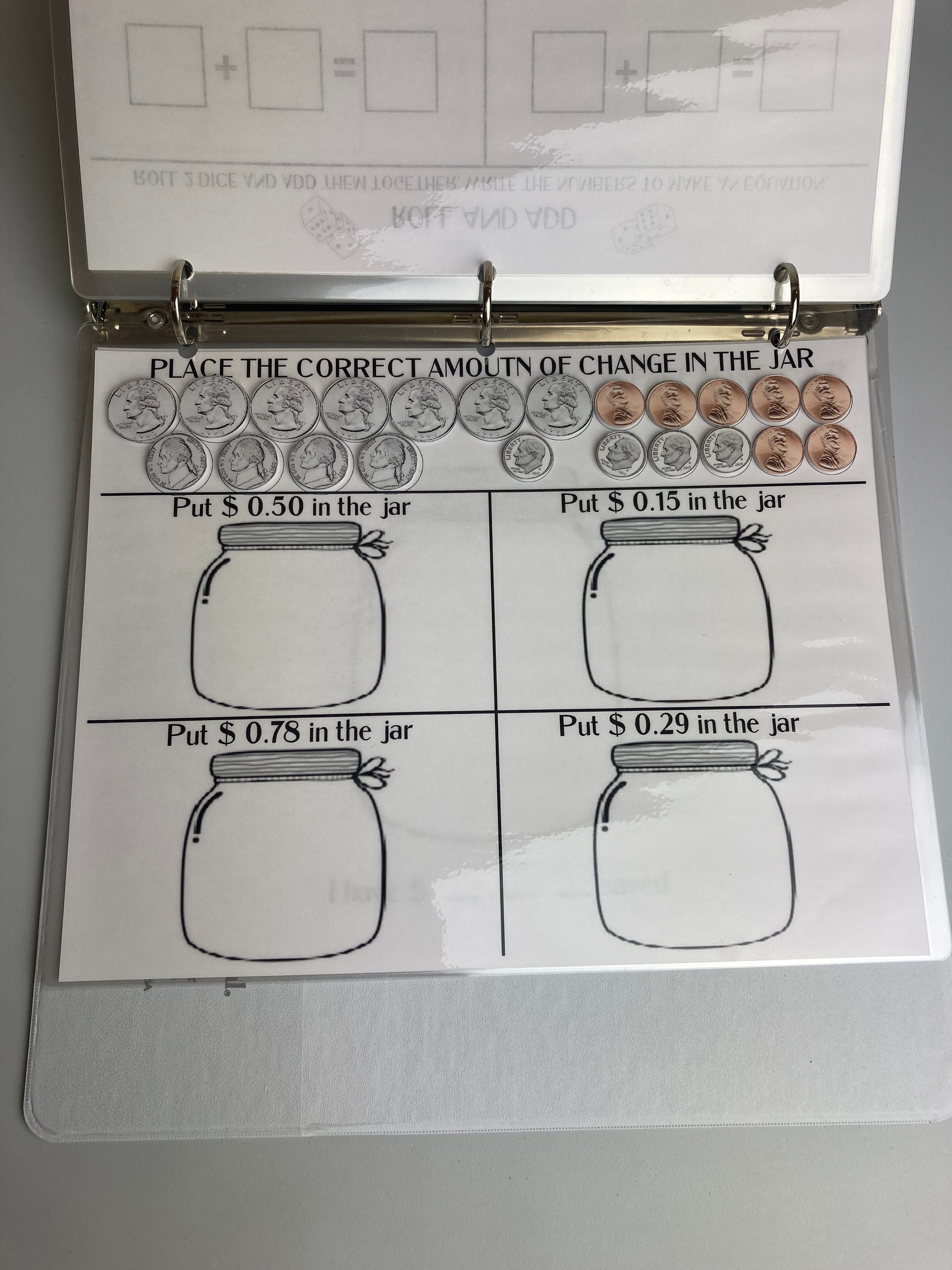 First Grade Binder First Grade Curriculum Busy Book - Etsy