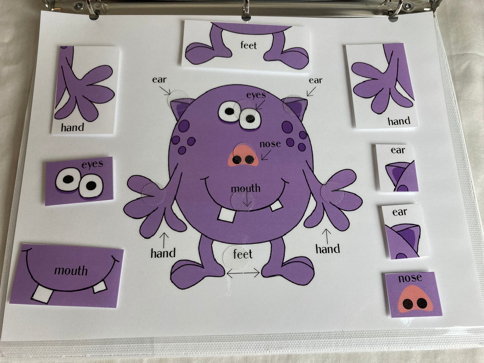 Adapted Books Pre-k Busy Quiet Book Toddler Homeschool - Etsy