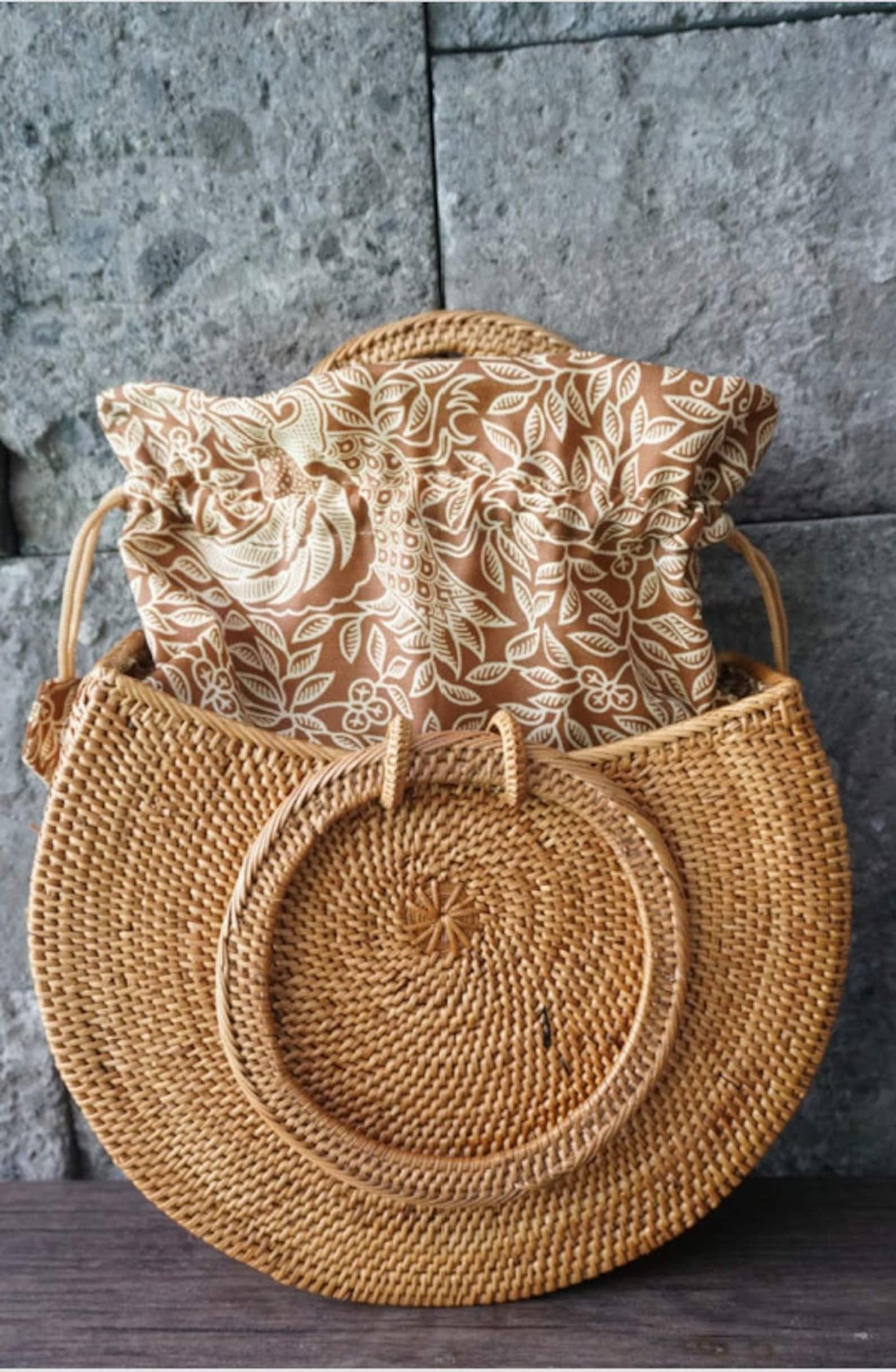 Ata Grass Straw Woven Handbag Bali Handmade Wajik Tunjung Bag - Etsy