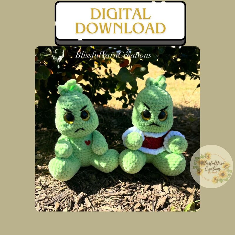Baby Grinch - Etsy