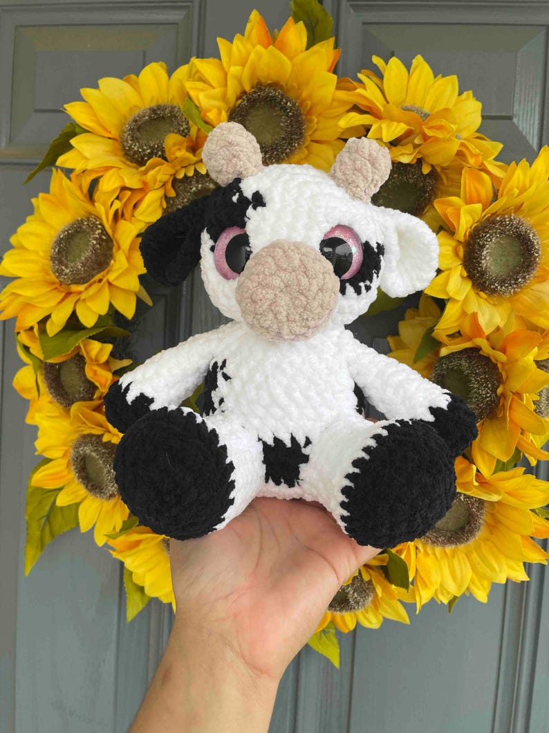 Crochet Baby Cow Patterns - Etsy