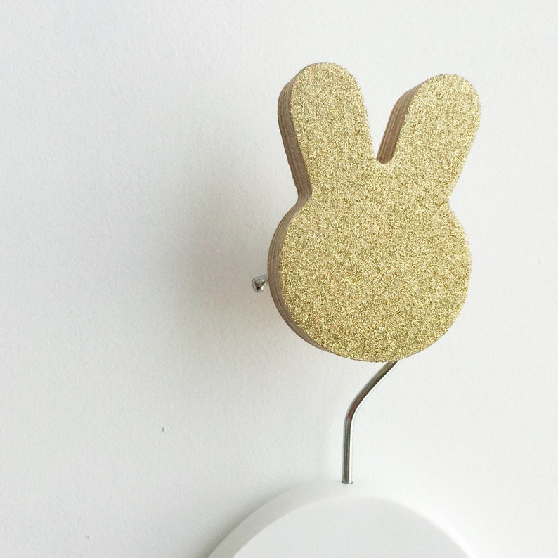 Bunny Wall Hook Colourful Wall Hooks, Rabbit Wall Hook, Kids Room Decor, Wall Hooks, Bunny Room ...