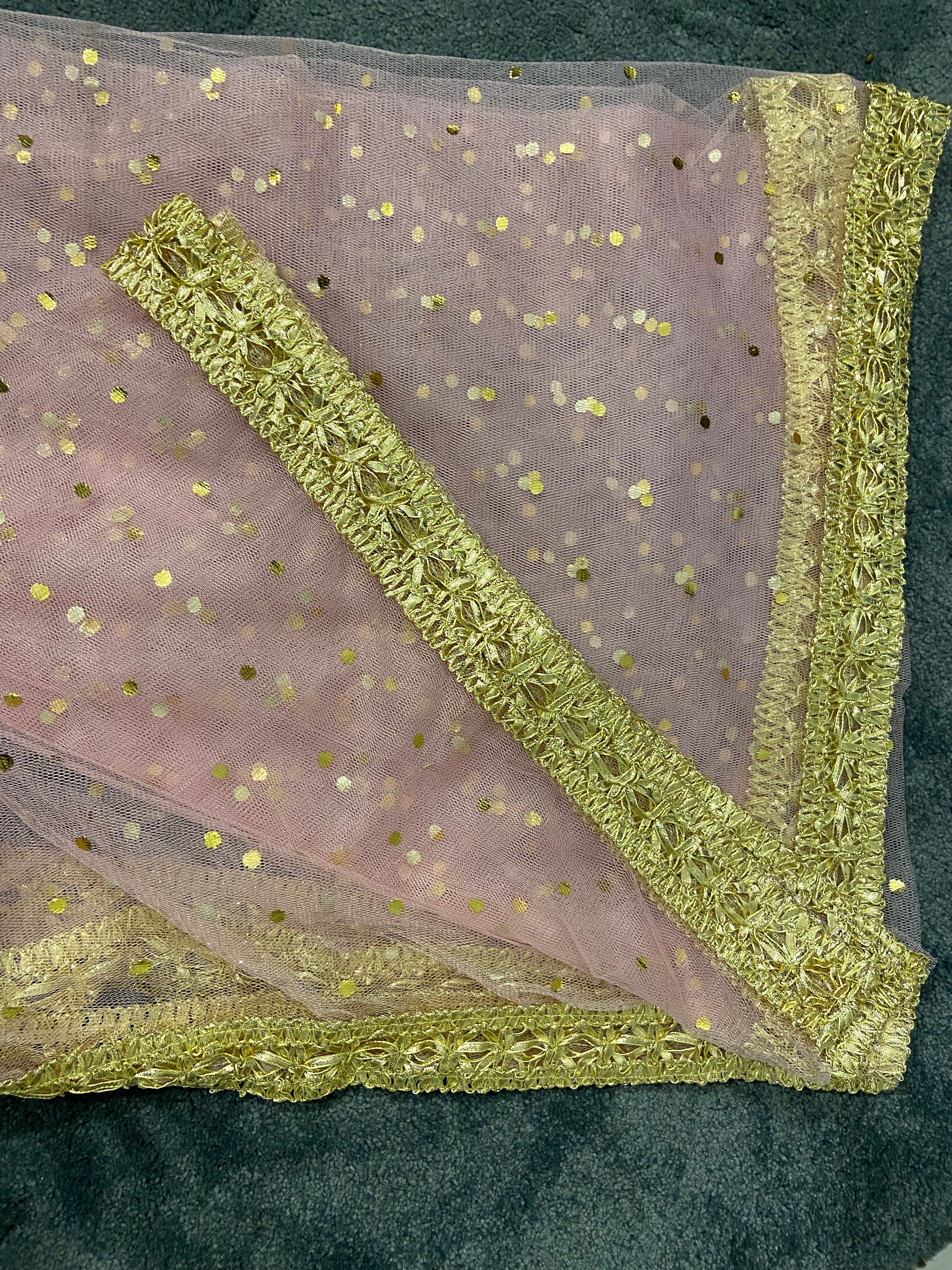 Gota Rukhsati Net Dupatta Scarf Nikkah Brida Dulhan Shadi - Etsy