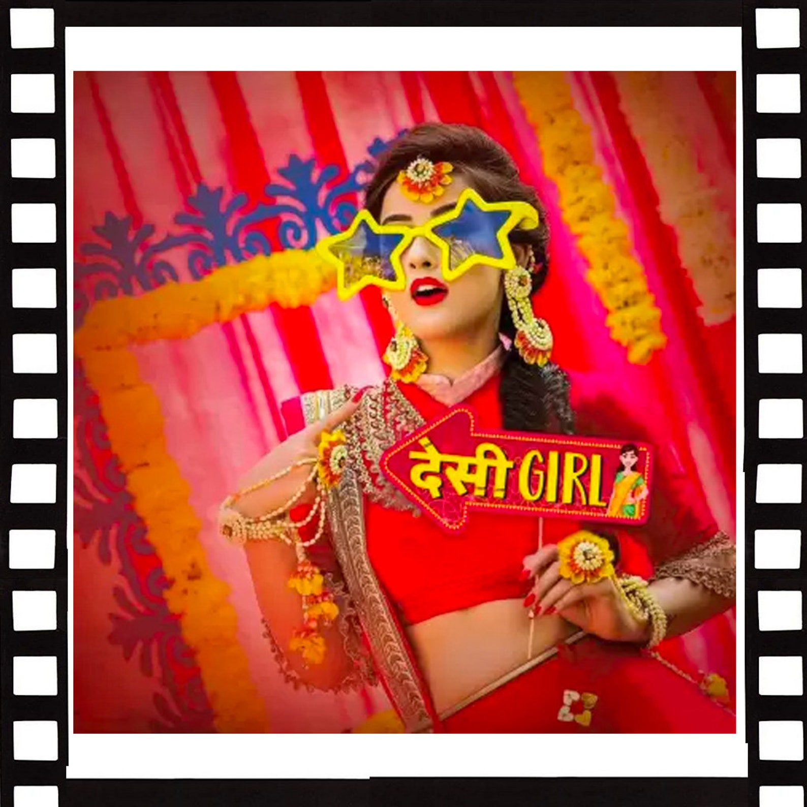 Wedding Photo Booth Props Funny Bridal Party Photo Props Selfie Fun ...