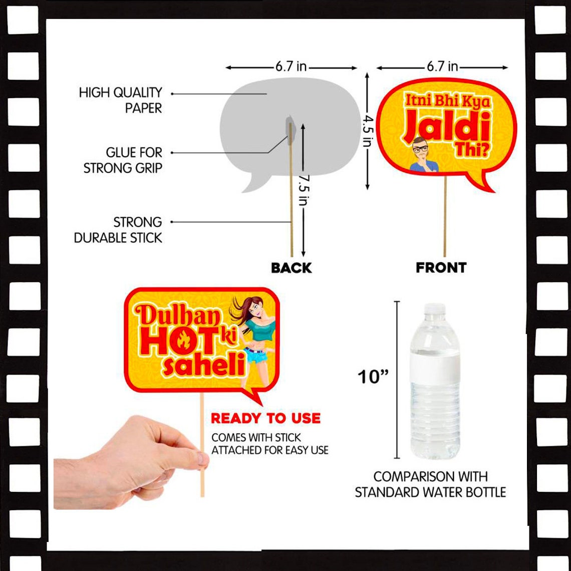 Mehandi Props for Photoshoot ,haldi Props for Bride and Family,bride to ...