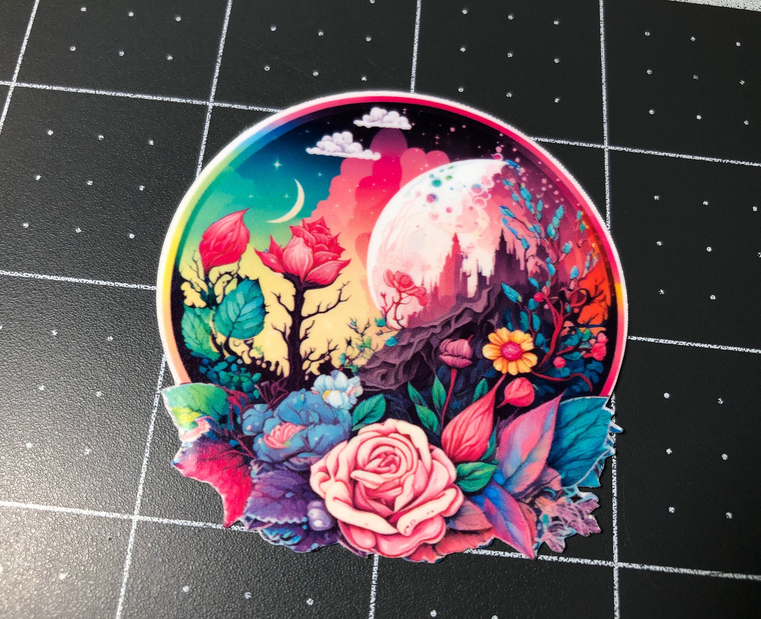 Cute Whimsical Vinyl Stickers Laptop Sticker Meme Sticker - Etsy