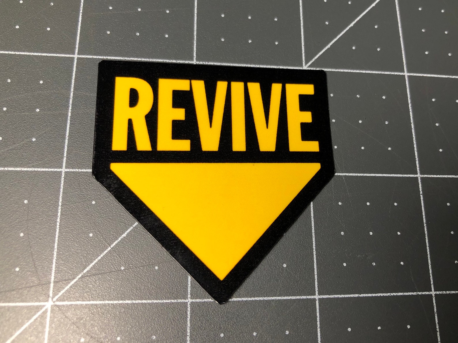 Revive Icon Sticker Red Yellow and More Water Bottle - Etsy