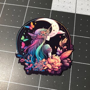 Cute Whimsical Vinyl Stickers - Laptop Sticker - Meme Sticker - Funny Sticker - Pixy, Fairy ...