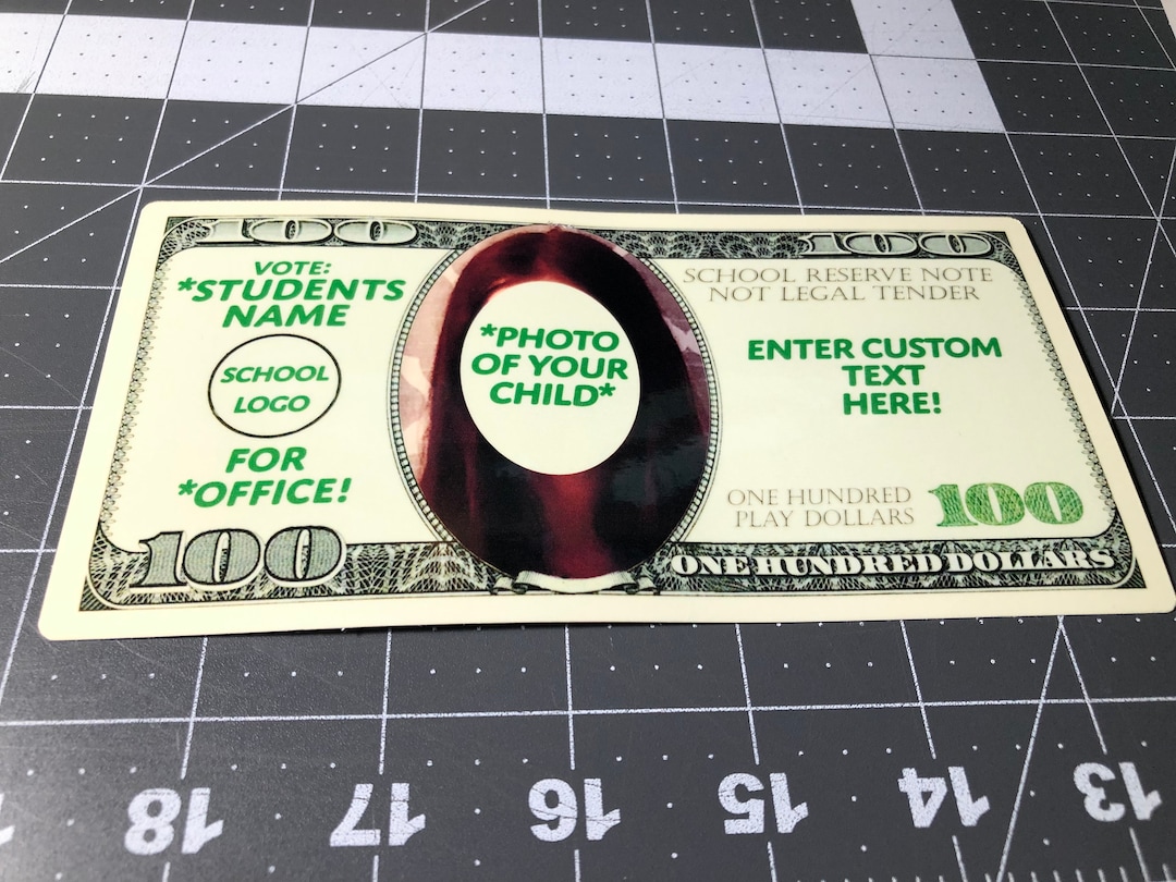 School Treasurer Campaign template Only PNG PSD Digital Download ...