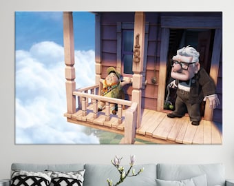Up Movie 3d Canvas - Etsy