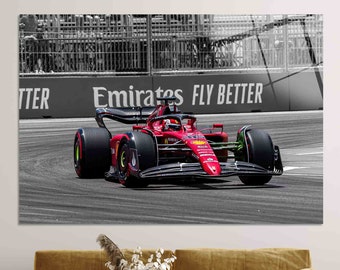 Ferrari F1 Glass Art - Etsy