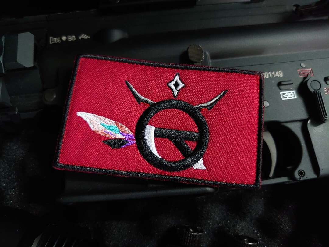 Rectangular Patch Hololive Project: HOPE " Irys " Patch (RED) - Etsy