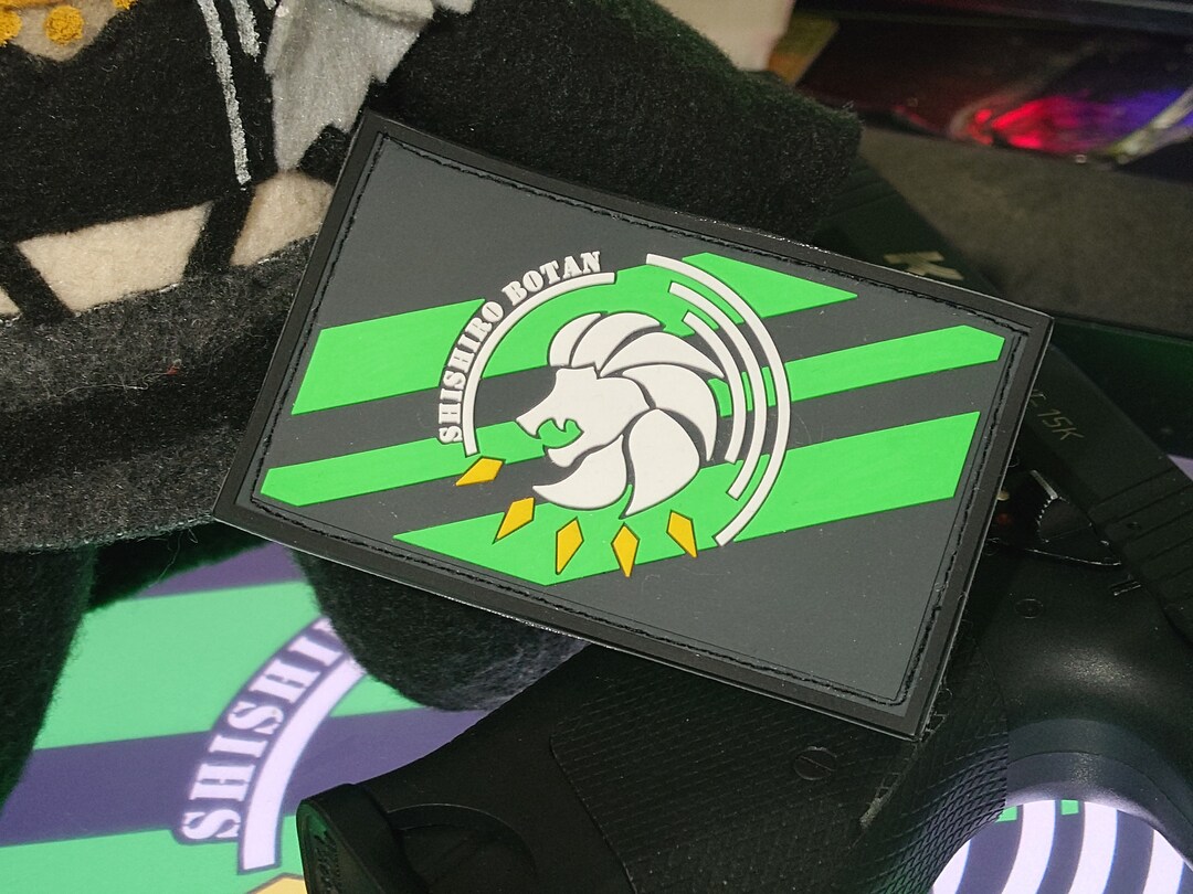 Rectangular Patch Shishiro Botan LOGO Patch - Etsy