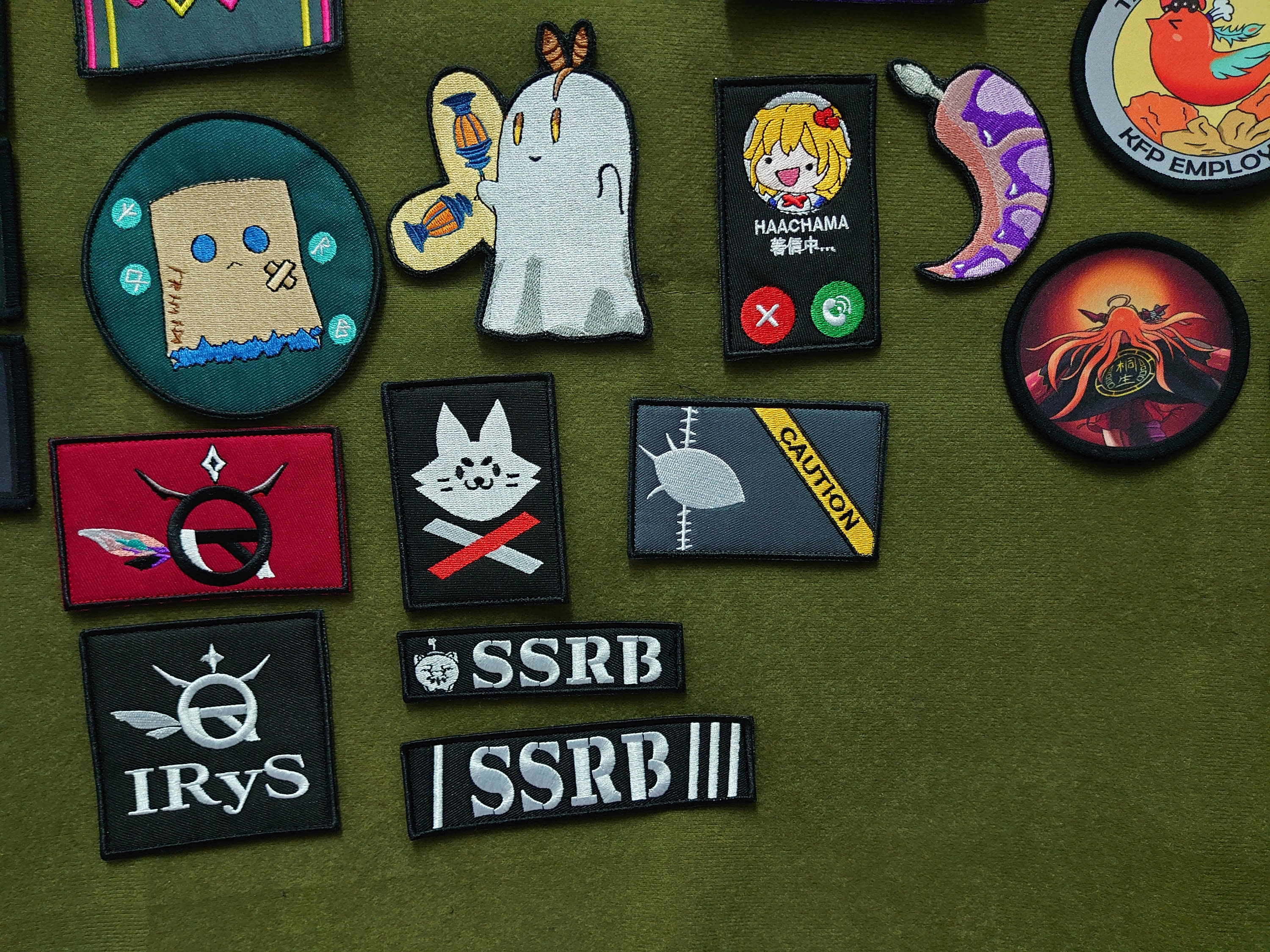 Rectangular Patch Hololive Project: HOPE Irys Patch RED - Etsy