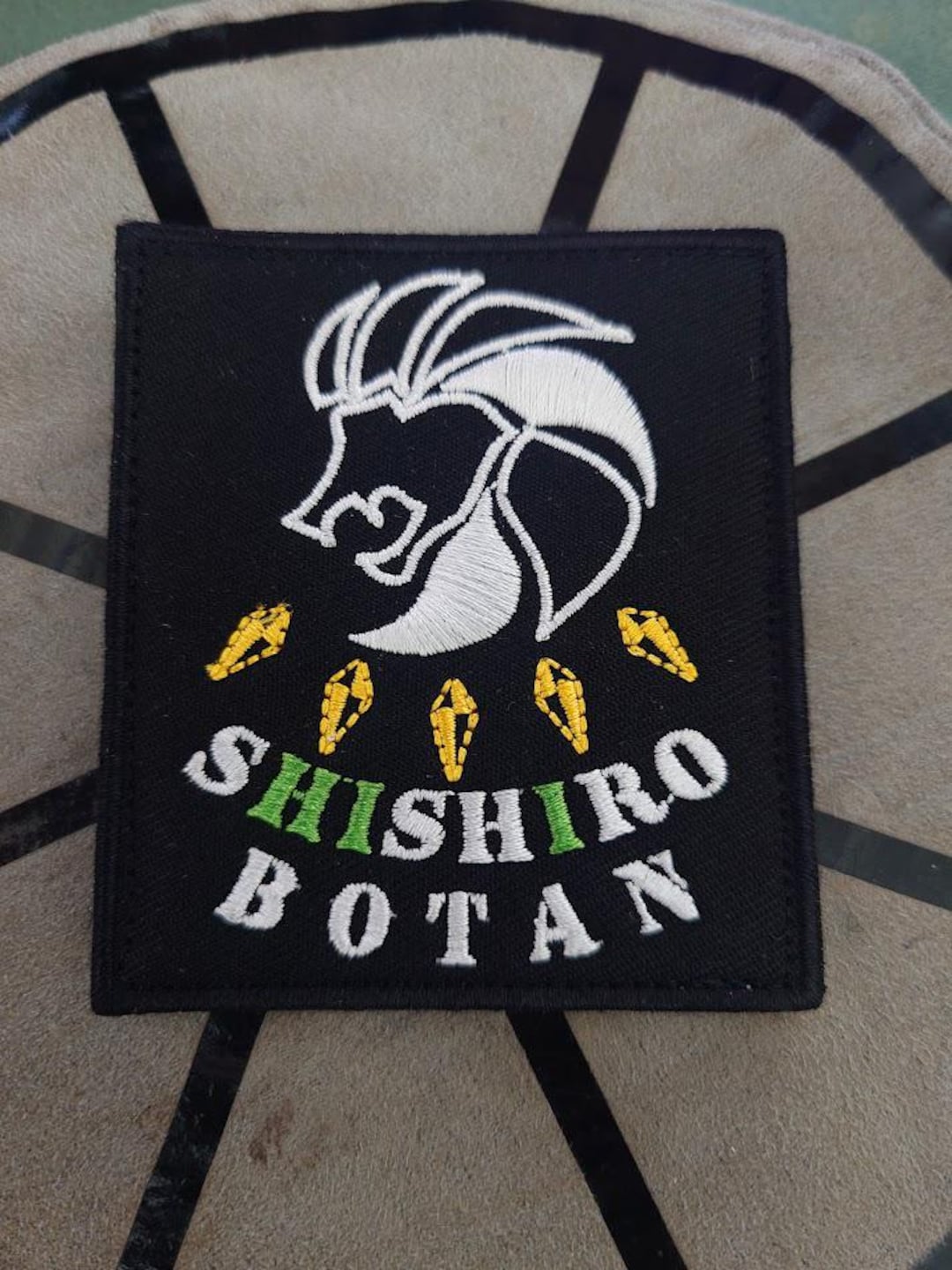 Rectangular Patch "ssr Botan" Shishiro Botan Name Patch Ver.3 - Etsy