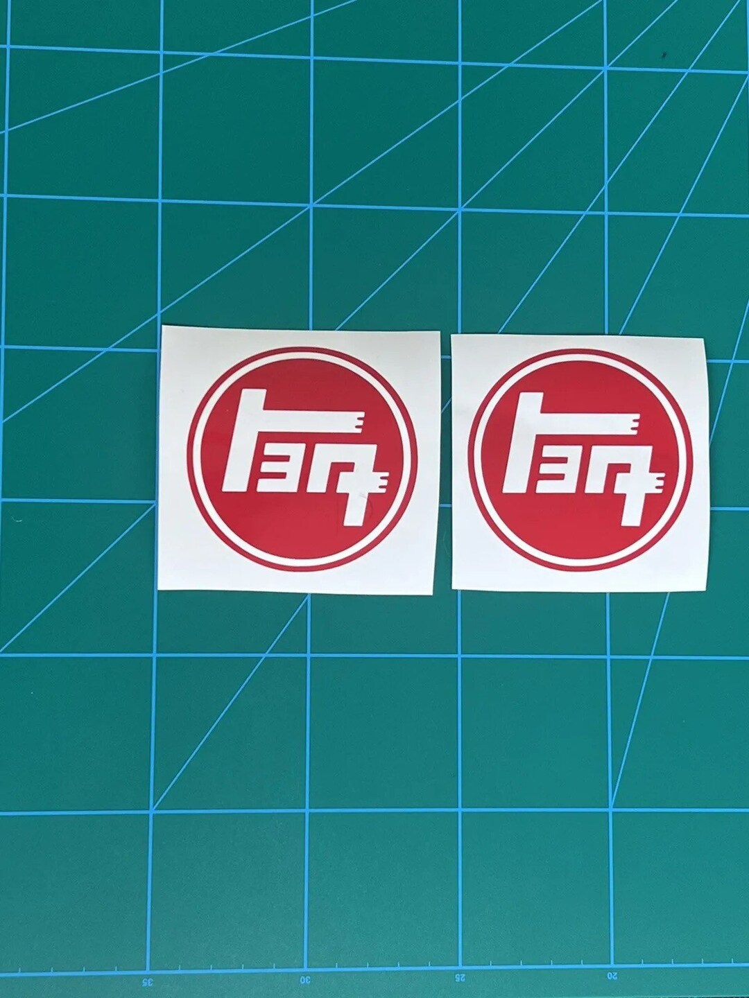 2 Pack Toyota Teq Decal 3 Round - Etsy
