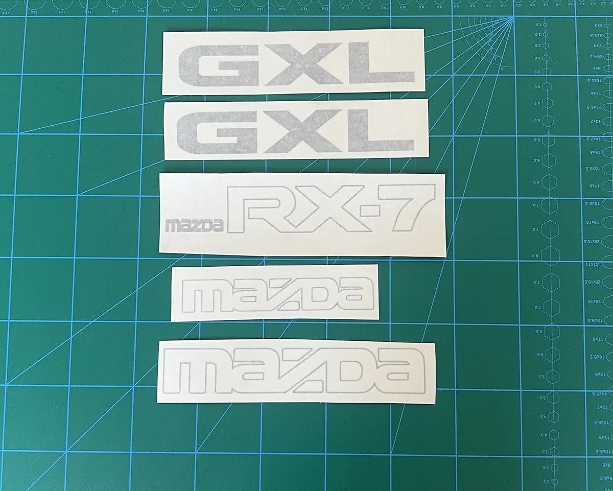 1986-1991 Mazda Rx7 Fc 13b Decal Kit - Etsy