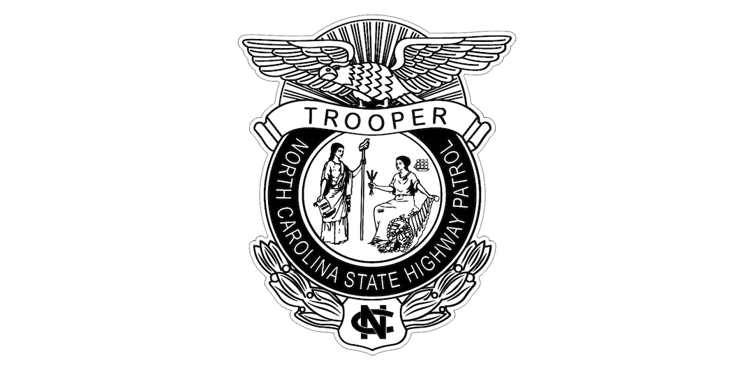 North Carolina Highway Patrol Badge SVG File - Etsy