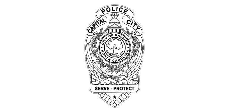 Raleigh, NC Police Department Badge SVG File - Etsy
