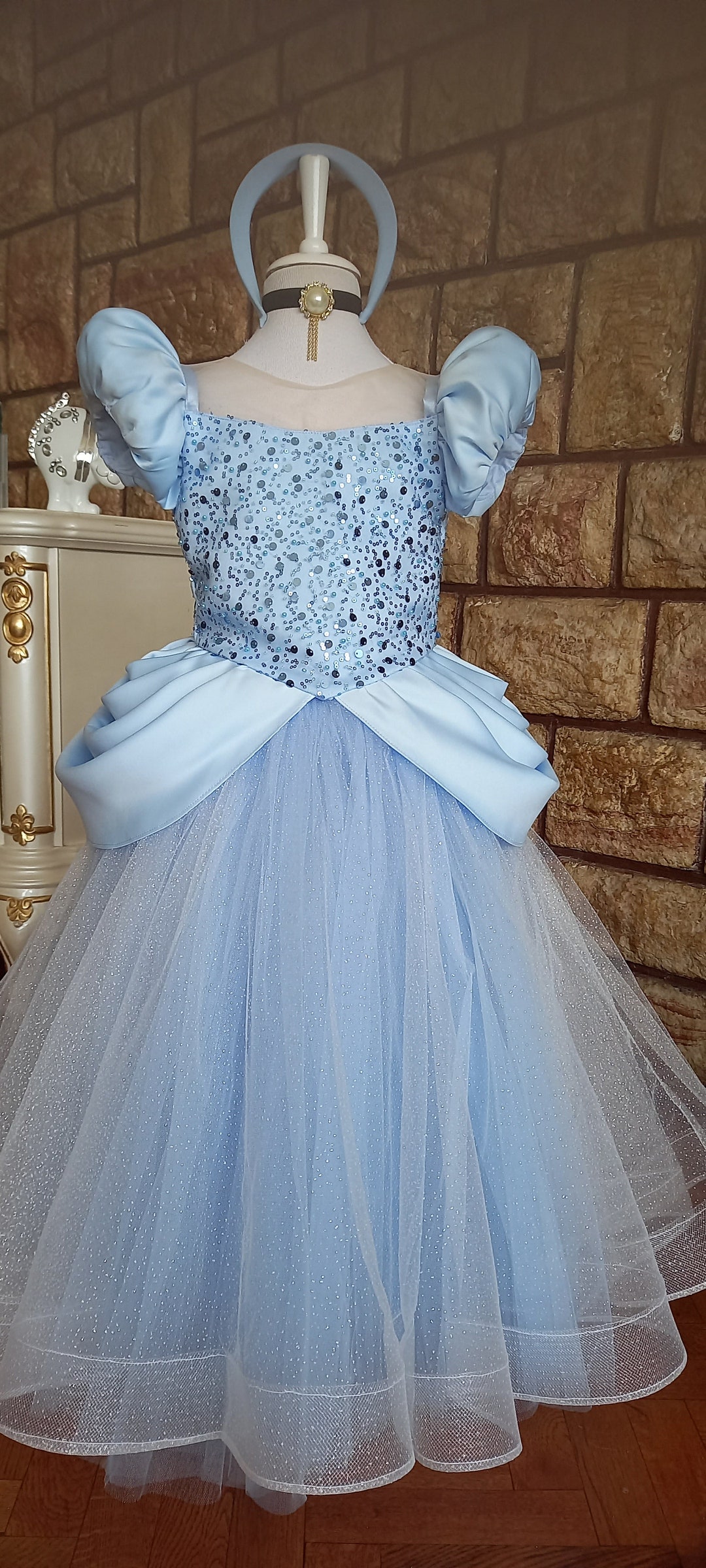 CINDERELLA COSTUME for Baby. Disney Princess Dress. Cinderella Theme Costume - Etsy
