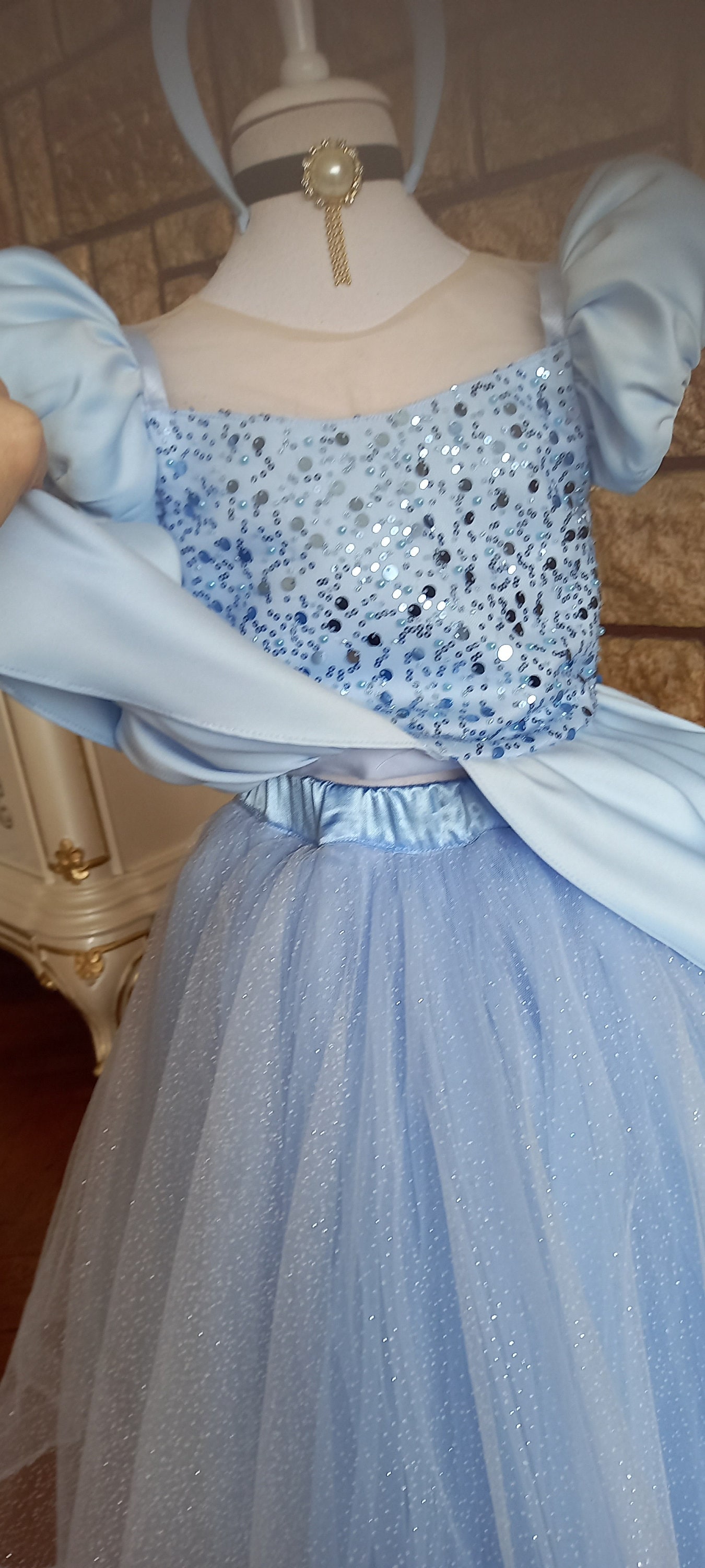 CINDERELLA COSTUME for Baby. Disney Princess Dress. Cinderella - Etsy