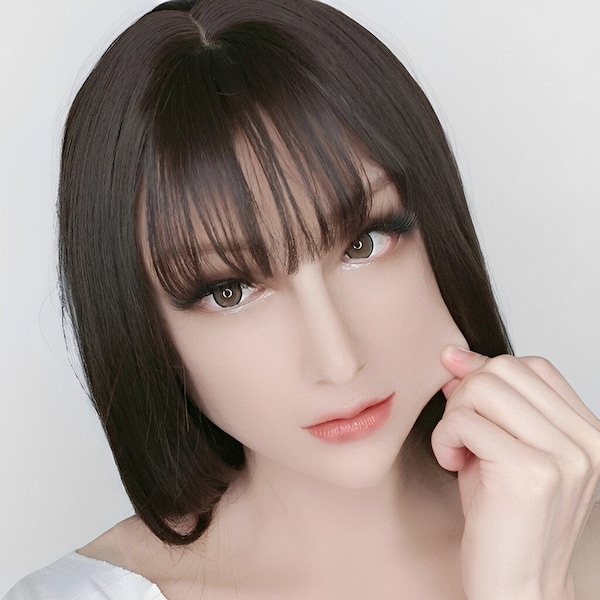 Realistic Female Mask - Etsy