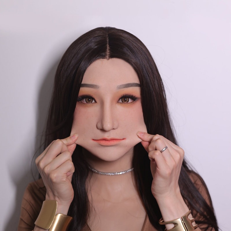 Realistic Human Face Mask - Etsy