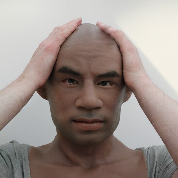 Realistic Face Mask - Etsy